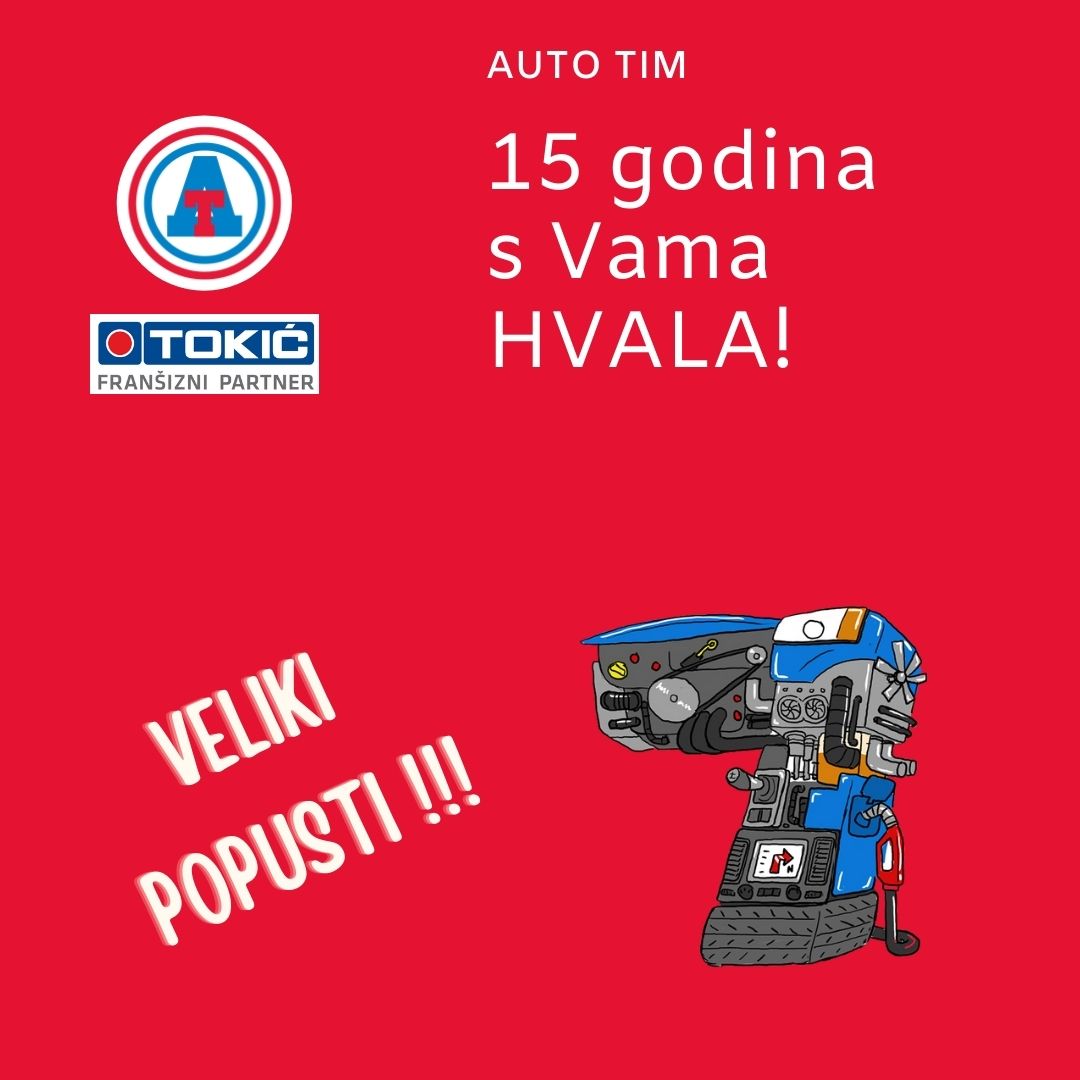 15 godina s Vama - Auto-Tim