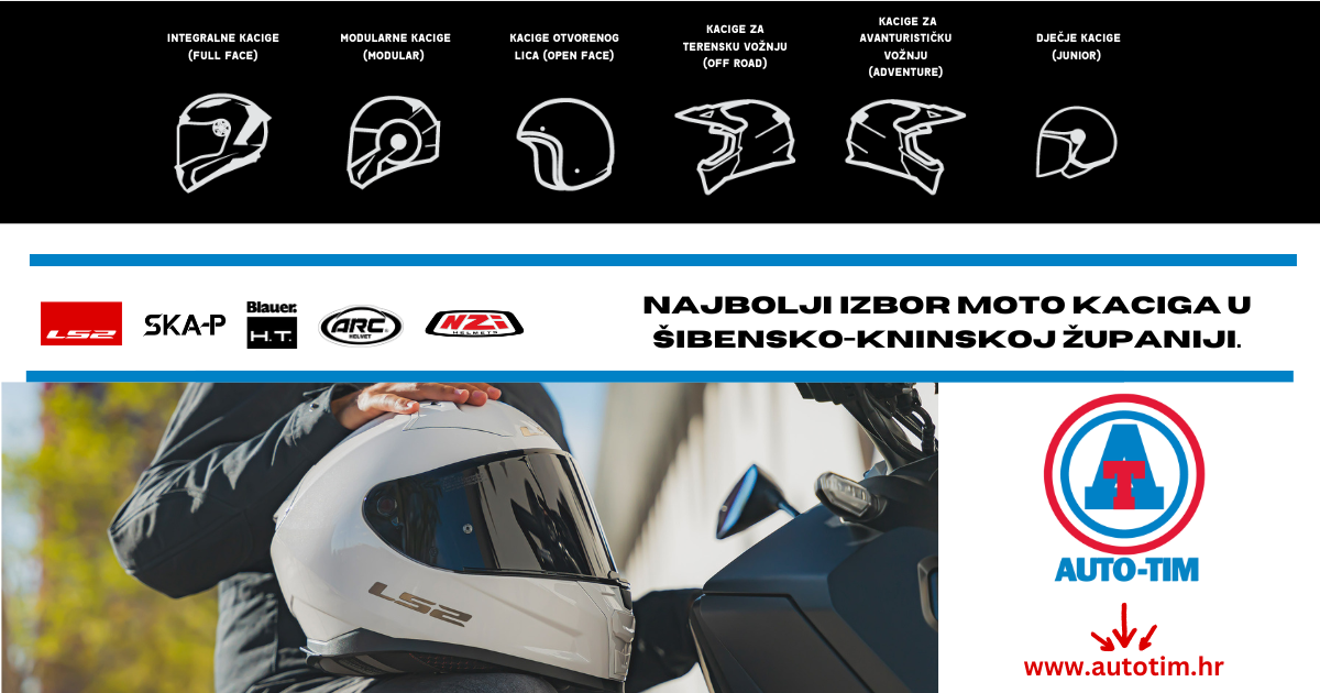 Moto kacige Šibenik - Auto-Tim